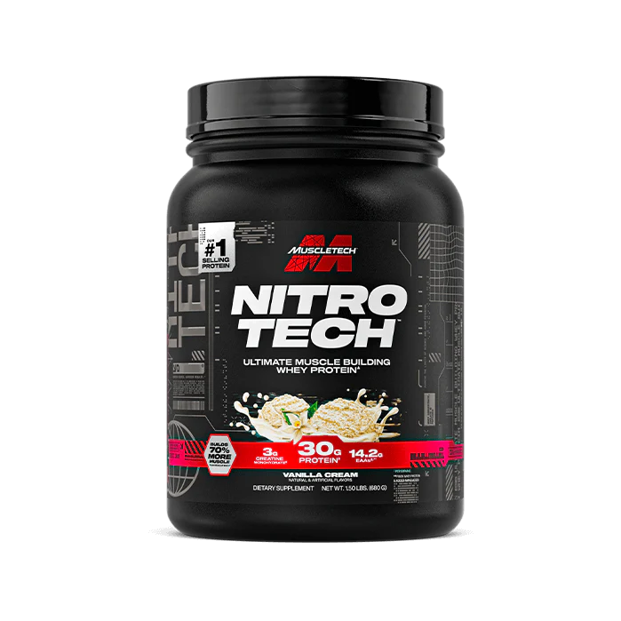 MuscleTech Nitro Tech Whey Protein - Poonai Pharmacy & Animal Health Care